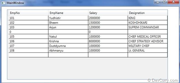 WPF 4: Using DataGrid Context-Menu for Performing Insertion and ... WPF 4: Using DataGrid Context-Menu for Performing Insertion and ...